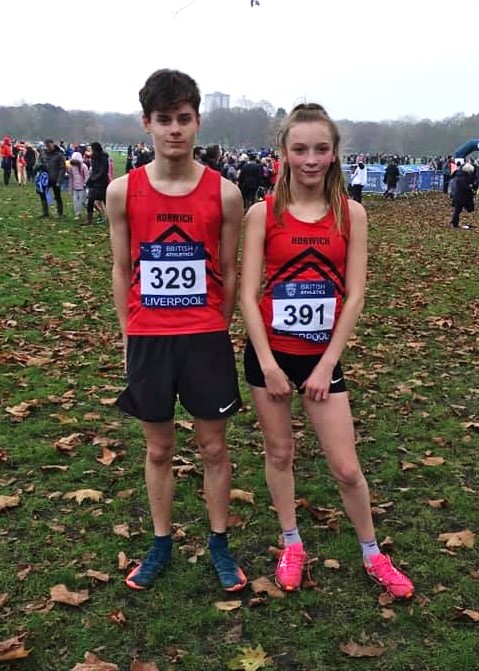 Juniors shine again at cross-country nationals - Horwich Harriers AC