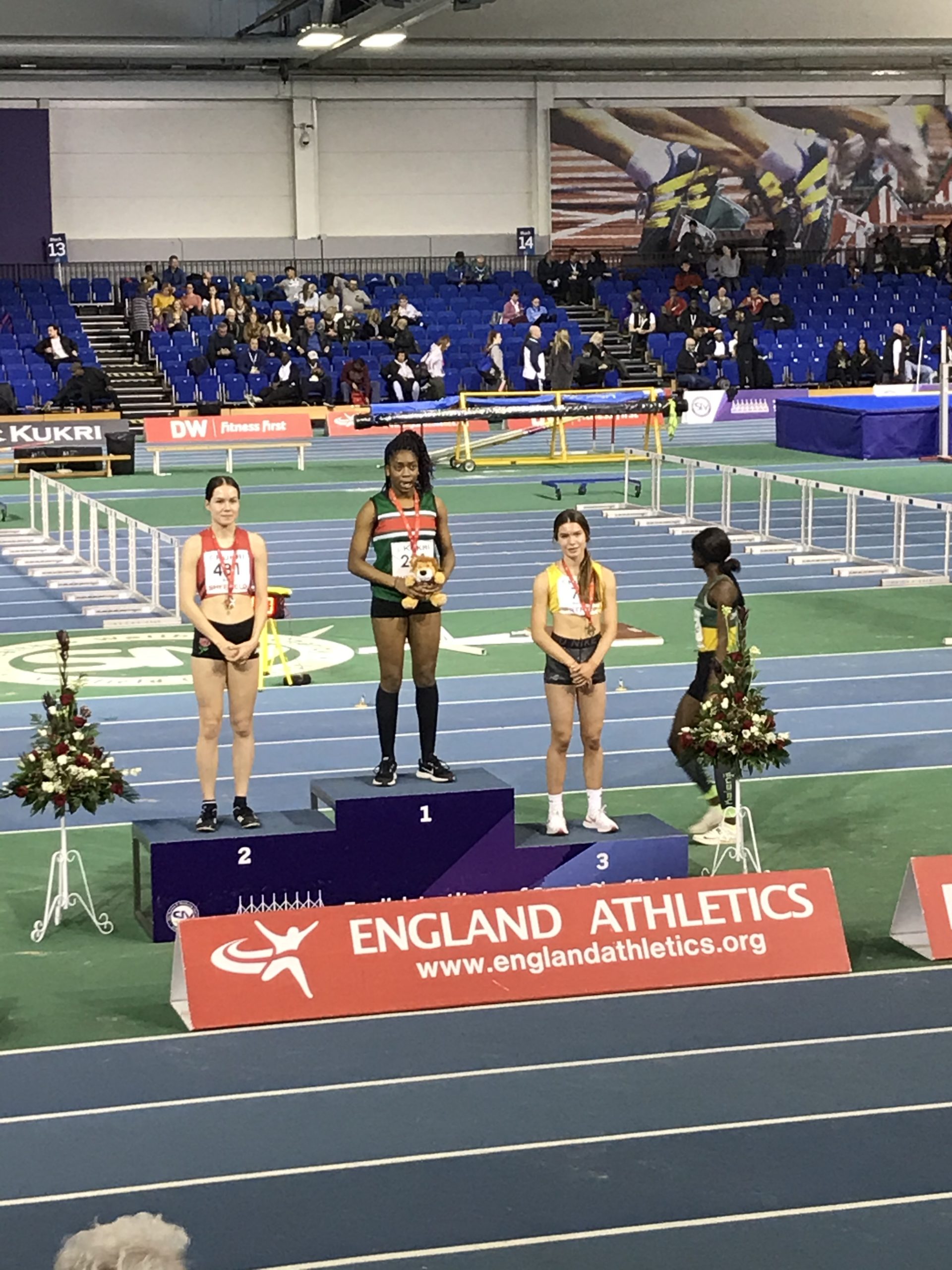 Horwich RMI Harriers sprint star Sophie brings home indoor silver ...