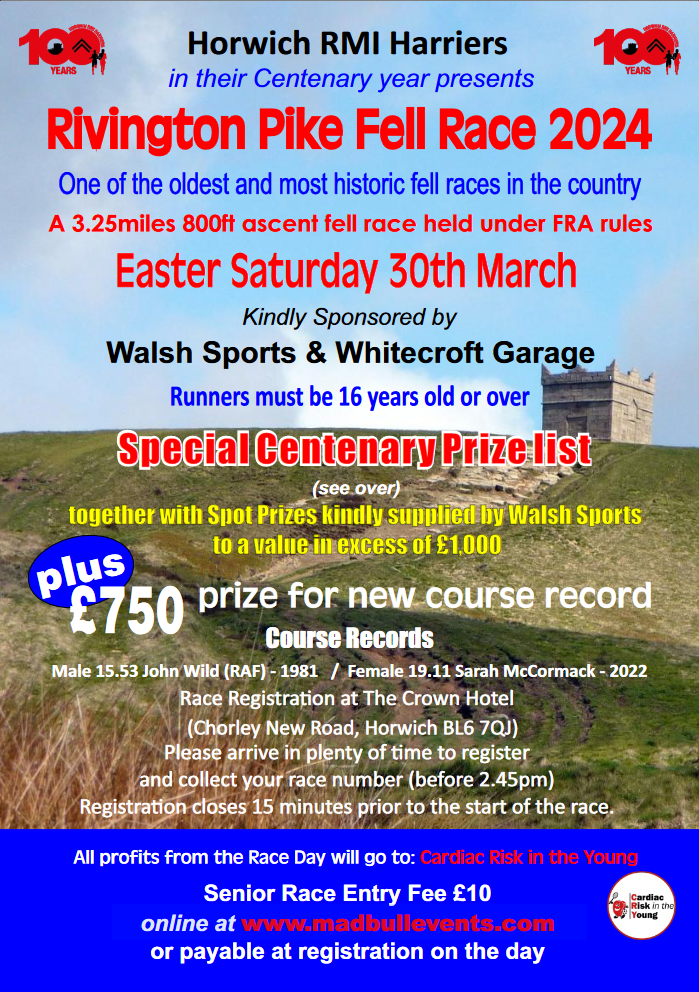 Rivington Pike Fell Race - Horwich Harriers AC