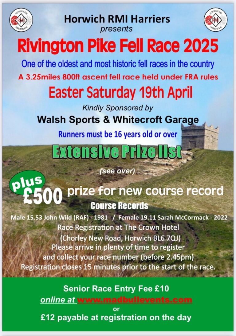 Welcome to Horwich RMI Harriers Athletics Club - Horwich Harriers AC